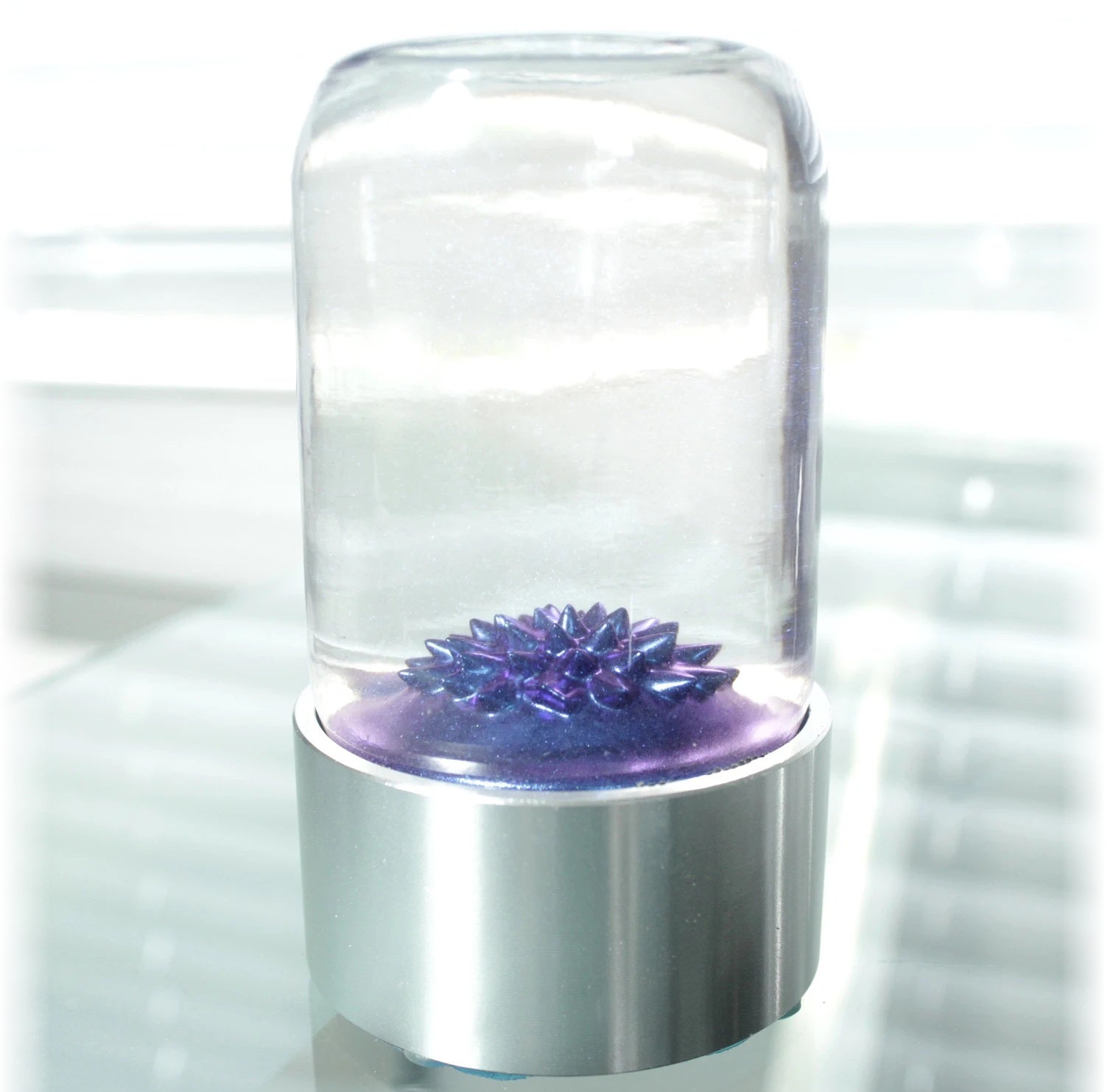 SPIKE ferrofluid display (Blue ferrofluid) – MTR Designs